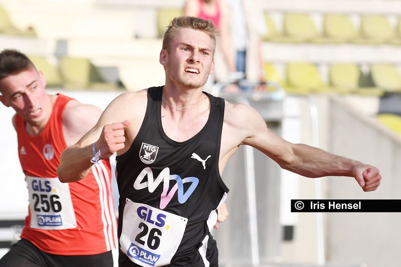 U23-DM: Robin Ganter mit Sprint-Double | Leichtathletik Baden-Württemberg
