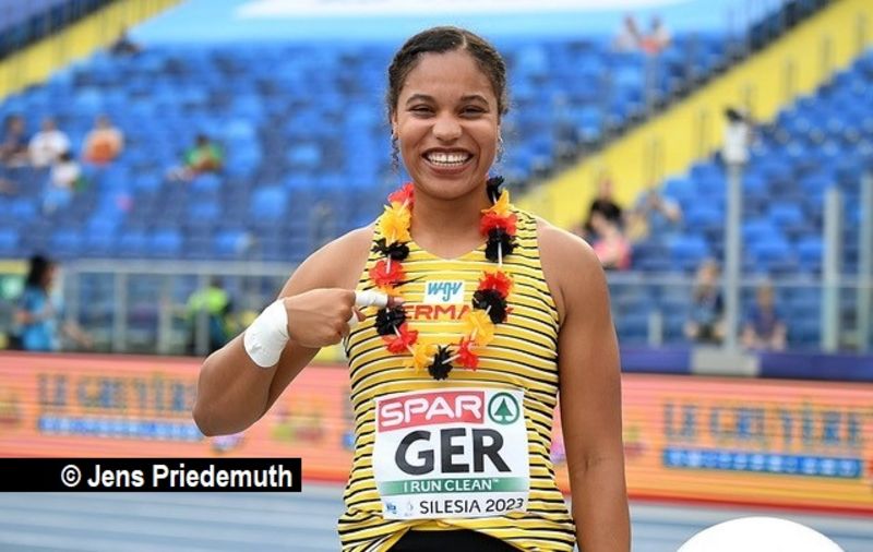 Yemisi Ogunleye als „Sportheldin“ nominiert | Leichtathletik Baden ...